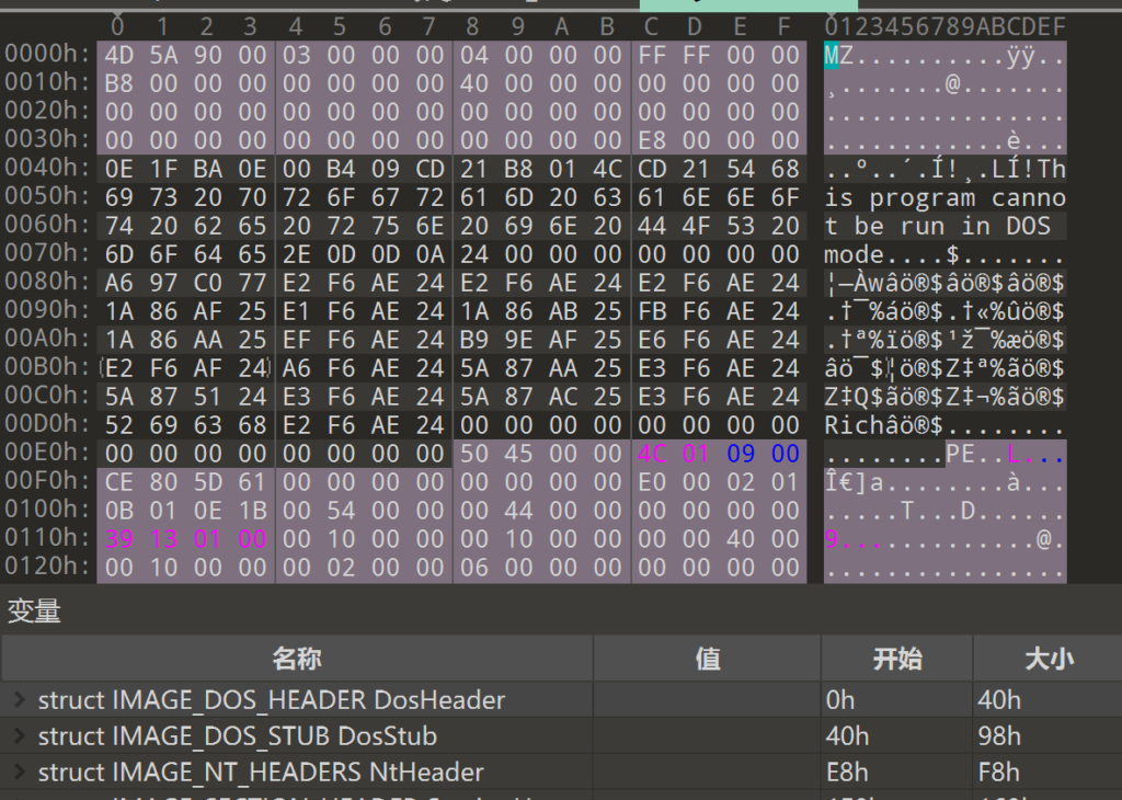 PE结构解析 - hu1y40's blog